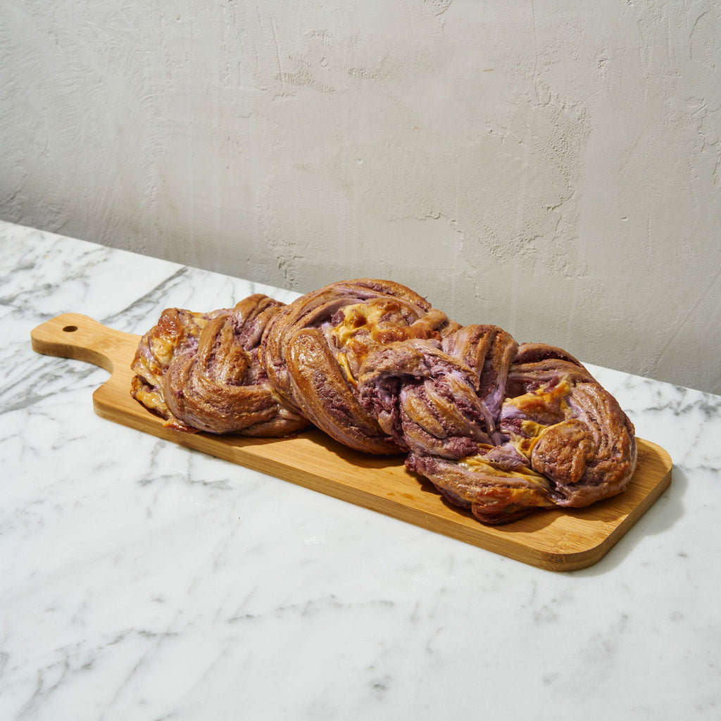 Ube Overload Babka – halfsaints